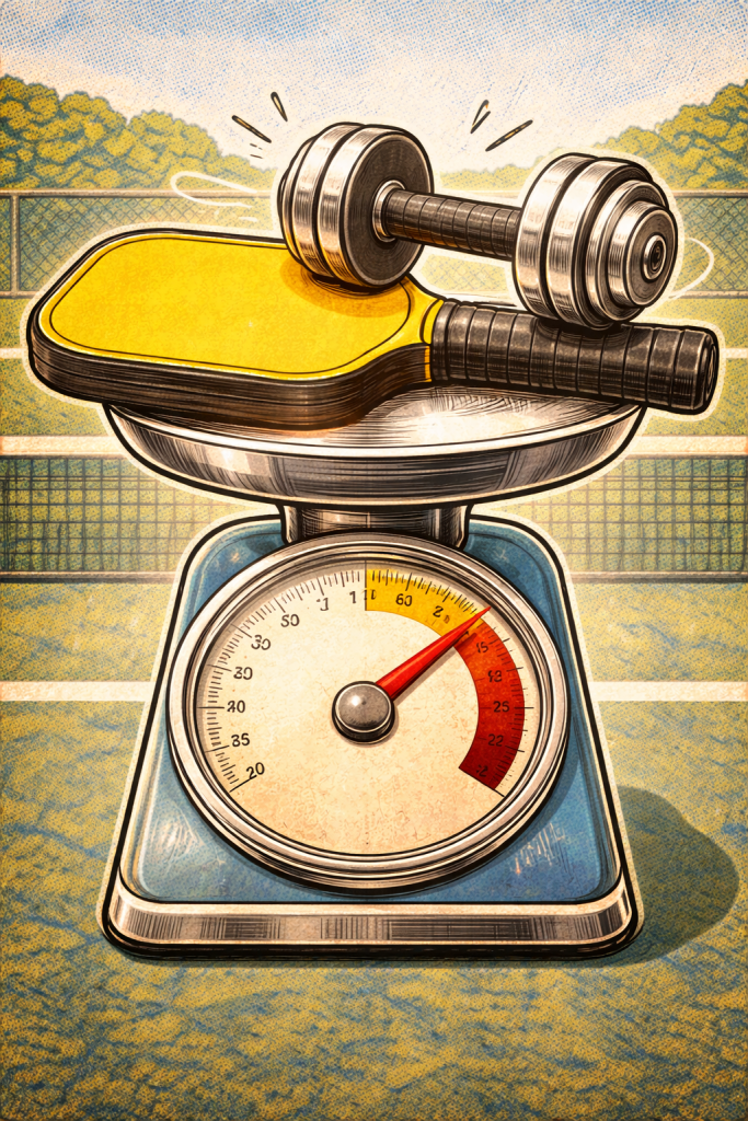 Does Paddle Weight Really Matter? (Yes, and Here’s Why) - Dink Sink ...